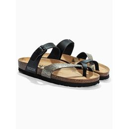 BACKSUN Zehentrenner "Barcelone" in Schwarz - 63% | Gr&ouml;&szlig;e 36 | Damen-sandalen