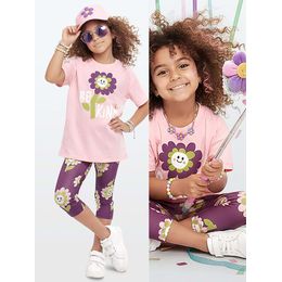 Denokids 2tlg. Outfit in Rosa/ Lila - 62% | Gr&ouml;&szlig;e 110 | Kinder-oberteile