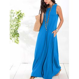 Milan Kiss Kleid in Blau - 64% | Gr&ouml;&szlig;e XL | Damen-kleider