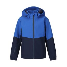 ZIGZAG Softshelljacke "W-PRO 8000" in Blau - 53% | Gr&ouml;&szlig;e 116 | Kinder-outdoor-jacken