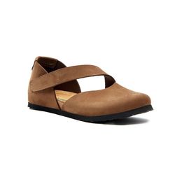 Comfortfusse Leder-Ballerinas in Sand - 60% | Gr&ouml;&szlig;e 36 | Damen-ballerinas