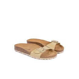 BABUNKERS Family Pantoletten in Beige - 67% | Gr&ouml;&szlig;e 42 | Damen-pantoletten