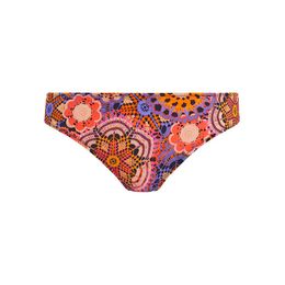 Freya Bikini-Hose "Santiago nights" in Lila/ Pink/ Orange - 58% | Gr&ouml;&szlig;e L | Damen-bademode