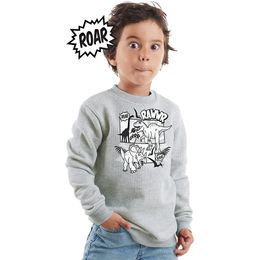 Denokids Sweatshirt in Grau - 56% | Gr&ouml;&szlig;e 128 | Kinder-sweatshirts-jacken