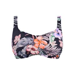Freya Bikini-Oberteil "Kamala Bay" in Schwarz/ Bunt - 61% | Gr&ouml;&szlig;e 80E | Damen-bademode