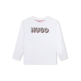 Hugo Longsleeve in Wei&szlig; - 63% | Gr&ouml;&szlig;e 116 | Kinder-longsleeves