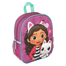 Undercover Rucksack "Gabby's Dollhouse 3D" in Lila - (B)27 x (H)33 x (T)10 cm - 15% | Kinder-rucksaecke-taschen