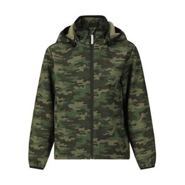 ZIGZAG Softshelljacke "W-PRO 8000" in Khaki/ Gr&uuml;n - 49% | Gr&ouml;&szlig;e 128 | Kinder-outdoor-jacken
