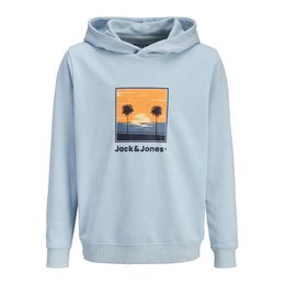 Jack & Jones JACK & JONES Junior Hoodie "Perry" in Hellblau - 42% | Gr&ouml;&szlig;e 140 | Kinder-sweatshirts-jacken