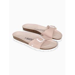 BACKSUN Pantoletten "Paris" in Beige - 62% | Gr&ouml;&szlig;e 40 | Damen-pantoletten