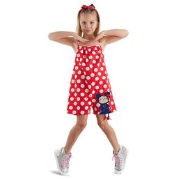 Denokids Kleid "Cute Dots Poplin" in Rot - 69% | Gr&ouml;&szlig;e 92 | Kinderkleider