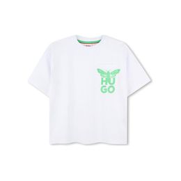 Hugo Shirt in Wei&szlig; - 48% | Gr&ouml;&szlig;e 116 | Kinder-oberteile