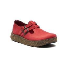 Comfortfusse Leder-Slipper in Rot - 61% | Gr&ouml;&szlig;e 39 | Damen-schuhe-halbschuhe