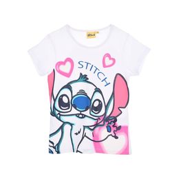 Lilo and Stitch Lilo & Stitch Shirt "Lilo und Stitch" in Wei&szlig; - 28% | Gr&ouml;&szlig;e 128 | Kinder-oberteile