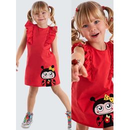 Denokids Kleid "Ladybug" in Rot - 69% | Gr&ouml;&szlig;e 92 | Kinderkleider