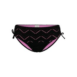 Short Stories Bikini-Hose in Schwarz/ Pink - 55% | Gr&ouml;&szlig;e 42 | Damen-bademode