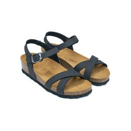 Mandel Sandalen in Schwarz - 58% | Gr&ouml;&szlig;e 37 | Damen-sandalen