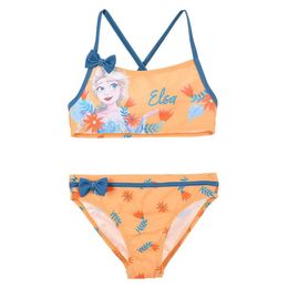 Die Eisk&ouml;nigin FROZEN Bikini "Frozen" in Orange - 54% | Gr&ouml;&szlig;e 110 | Kinder-bademode
