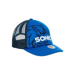 Sonic Cap "Sonic" in Blau/ Dunkelblau - 16% | Gr&ouml;&szlig;e 52 cm | Kindermuetzen