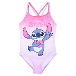 Lilo and Stitch Lilo & Stitch Badeanzug "Lilo & Stitch" in Rosa - 41% | Gr&ouml;&szlig;e 128 | Kinder-bademode