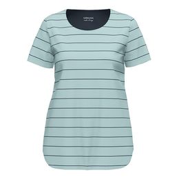 Ammann Pyjama-Oberteil in Hellblau - 51% | Gr&ouml;&szlig;e 44 | Damen-loungewear