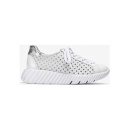 Unisa Leder-Sneakers in Wei&szlig; - 55% | Gr&ouml;&szlig;e 40 | Damen-sneakers