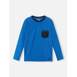 Reima Badeshirt "Kroolaus" in Blau - 37% | Gr&ouml;&szlig;e 152 | Kinder-bademode