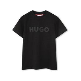 Hugo Shirt in Schwarz - 40% | Gr&ouml;&szlig;e 140 | Kinder-oberteile