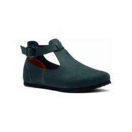 Comfortfusse Leder-Ballerinas in Dunkelblau - 63% | Gr&ouml;&szlig;e 36 | Damen-ballerinas