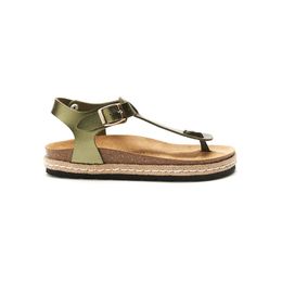 Mandel Sandalen "Leon" in Gr&uuml;n - 60% | Gr&ouml;&szlig;e 38 | Damen-sandalen