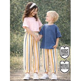 Denokids Hose in Beige/ Orange - 60% | Gr&ouml;&szlig;e 116 | Kinderhosen
