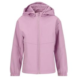 ZIGZAG Softshelljacke "Troy W-PRO 8000" in Rosa - 54% | Gr&ouml;&szlig;e 140 | Kinder-outdoor-jacken
