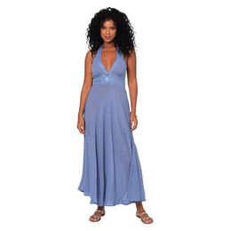 Aller Simplement Kleid in Blau - 74% | Gr&ouml;&szlig;e 34-40 | Damen-kleider