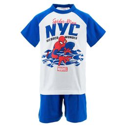 Spiderman Pyjama "Spiderman" in Blau/ Wei&szlig; - 57% | Gr&ouml;&szlig;e 128 | Kinder-waesche
