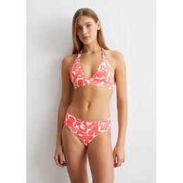 Marc O'Polo Marc O ́Polo Bikini-Oberteil in Pink/ Creme - 53% | Gr&ouml;&szlig;e S | Damen-bademode