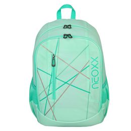 neoxx Rucksack "Flow" in T&uuml;rkis - (B)28 x (H)42,5 x (T)18 cm - 41% | Kinder-rucksaecke-taschen