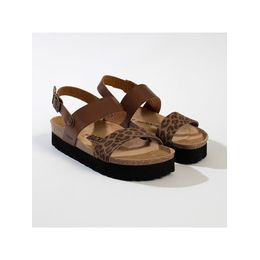 BACKSUN Sandalen "Villa" in Braun - 62% | Gr&ouml;&szlig;e 36 | Damen-sandalen