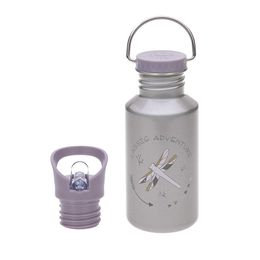 L&auml;ssig L&auml;ssig Trinkflasche "Adventure" in Silber/ Lila - 500 ml - 15% | Kinder-austruestung-accessoires
