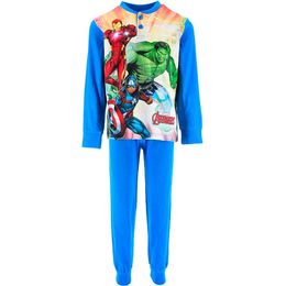 Avengers Pyjama "Avengers" in Blau - 57% | Gr&ouml;&szlig;e 98 | Kinder-waesche