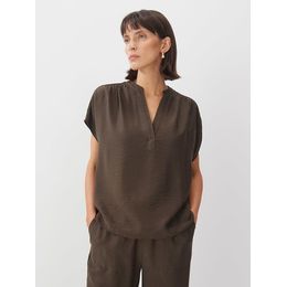 someday Bluse "Zinou" in Braun - 56% | Gr&ouml;&szlig;e M | Damen-blusen
