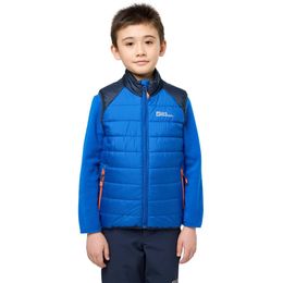 Jack Wolfskin Steppweste "Zenon" in Blau - 64% | Gr&ouml;&szlig;e 116 | Kinderjacken
