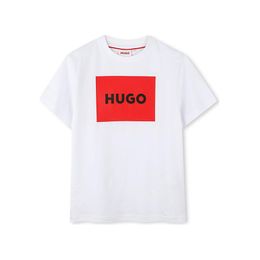 Hugo Shirt in Wei&szlig; - 48% | Gr&ouml;&szlig;e 140 | Kinder-oberteile