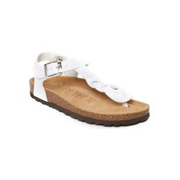 Mandel Zehensandalen in Wei&szlig; - 57% | Gr&ouml;&szlig;e 39 | Damen-sandalen