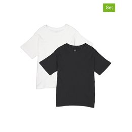 Jack & Jones JACK & JONES Junior 2er-Set: Shirts "Urban" in Wei&szlig;/ Schwarz - 54% | Gr&ouml;&szlig;e 128 | Kinder-oberteile