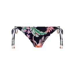 Freya Bikini-Hose "Kamala Bay" in Schwarz/ Bunt - 55% | Gr&ouml;&szlig;e XL | Damen-bademode