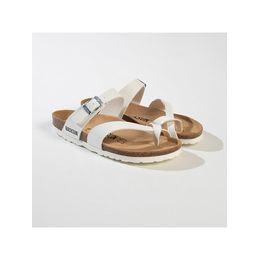 BACKSUN Zehentrenner "Barcelone" in Wei&szlig; - 63% | Gr&ouml;&szlig;e 41 | Damen-sandalen