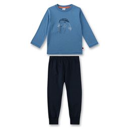 Sanetta Pyjama in Dunkelblau/ Blau - 52% | Gr&ouml;&szlig;e 92 | Kinder-waesche
