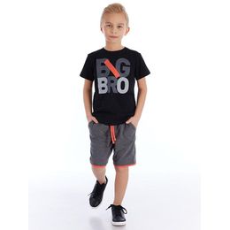 Denokids 2tlg. Outfit in Schwarz/ Grau - 67% | Gr&ouml;&szlig;e 92 | Kinder-oberteile