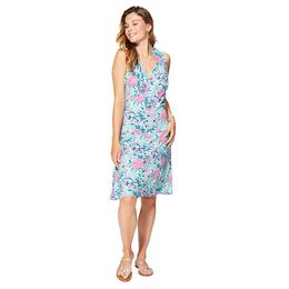 Aller Simplement Kleid in Hellblau/ Pink - 77% | Gr&ouml;&szlig;e 34/36 | Damen-kleider