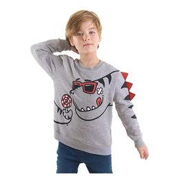 Denokids Sweatshirt in Grau - 70% | Gr&ouml;&szlig;e 92 | Kinder-sweatshirts-jacken